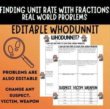 Finding Unit Rate With Fractions Complex Fractions Unit Rate Word Problems