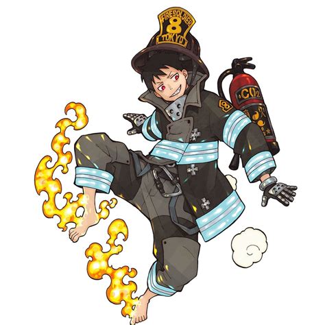 Shinra Kusakabe En En No Shouboutai Danbooru