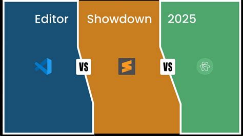 Code Editor Showdown Teaser 2025 Vs Code Vs Sublime Vs Atom Youtube
