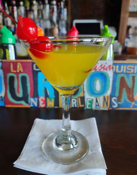 Menu The Bourbon Square Jazz Bar