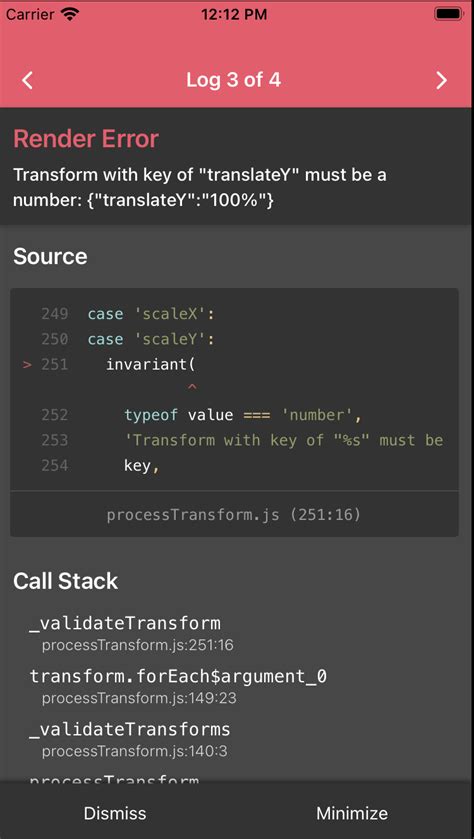 Transform With Key Of `translatey` Must Be A Number · Issue 3262 · Software Mansionreact