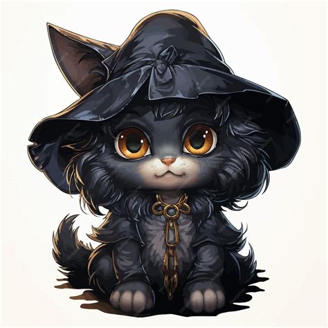 Premium Vector Cute Witch