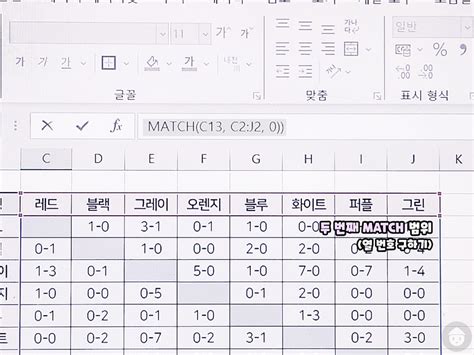 엑셀 index match 함수 중첩하여 원하는 값 찾기 2025년 카지노사이트 바카라사이트 슬롯사이트 안내