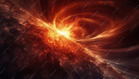 Premium Ai Image Design A Futuristic Backdrop With Exploding Galaxies