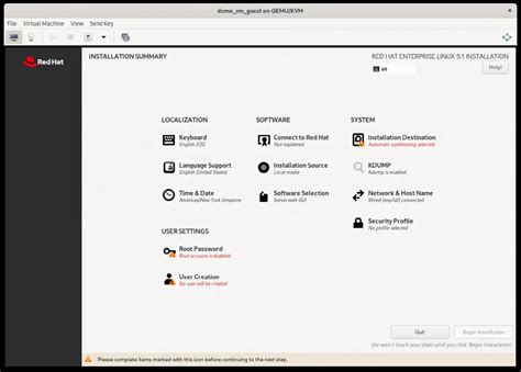 creating kvm virtual machines on rhel 9 using virt manager answertopia