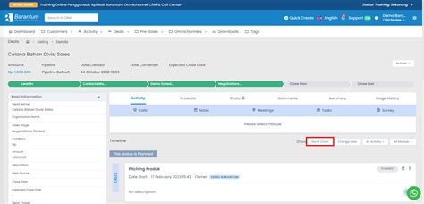 Fitur Baru Gantt Chart Di Timeline Module Deals Web
