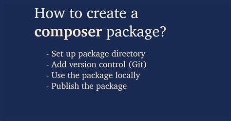 How To Create A Composer Package Gihan Dilanka