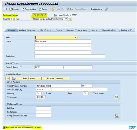 Sap S4 Hana Business Partner Bp End To End Confi Sap Community