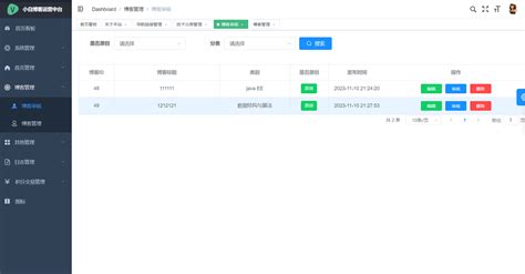 基于springbootvue实现的社区博客系统 代码 最代码 基于springbootvue实现的社区博客系统 代码 最代码