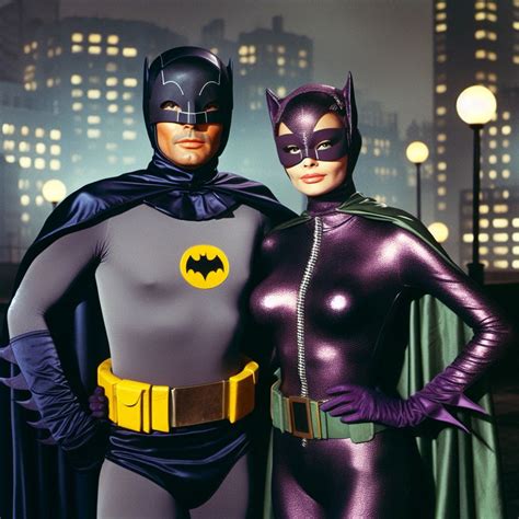 Batman And Catwoman On A Rooftop By Blulive On Deviantart