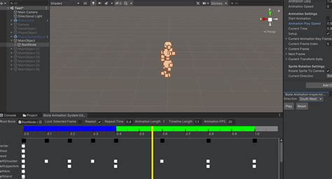 Bone Sprite Animation System