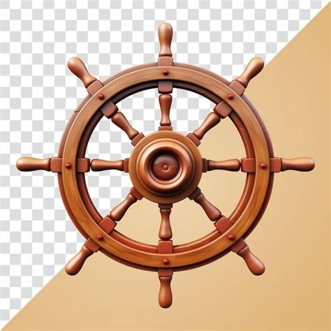 Wooden Ship Steering Wheel Psd High Quality Free Psd Templates For
