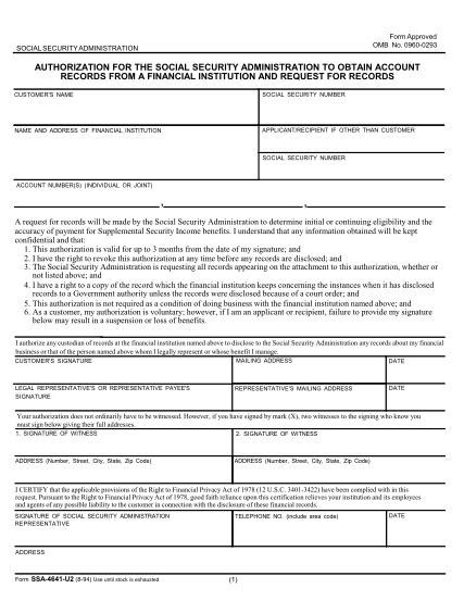 Pdf Fillable Form Ssa 795 Printable Forms Free Online