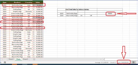 Sumifs Function In Excel And How To Use It