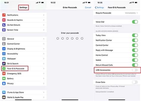 How To Unlock Iphone To Use Accessories