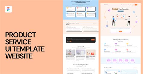 Product Service Ui Template Website 305220 Templatemonster