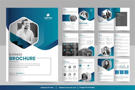 Premium Vector Business Brochure Template Layout Design Minimal