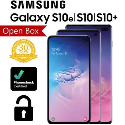 Samsung Galaxy S10 S10e S10 Plus 128gb 512gb Unlocked Verizon Atandt T