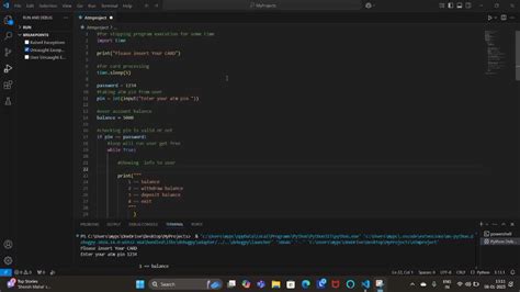 Asifa Syed On Linkedin Python Programming Atminterface