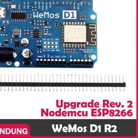 Jual WEMOS D1 R2 WIFI ESP8266 UNO BASED BOARD DEVLOPMENT NODEMCU 4MB FLASH Shopee Indonesia