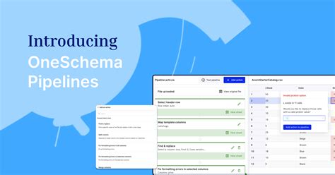 Introducing Oneschema Pipelines