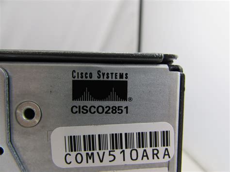 Cisco 2851 Cisco2851 1gbps Ieee 802 3af Integrated Services Router Cf Ears