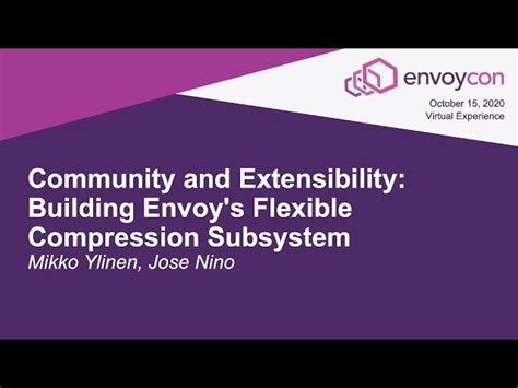 conference talks talk community and extensibility building envoy s