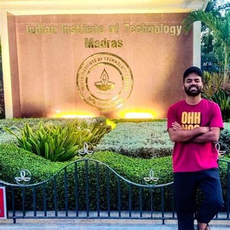 Akhilesh Mishra Phd Scholar Indian Institute Of Technology Madras Chennai Iit Madras