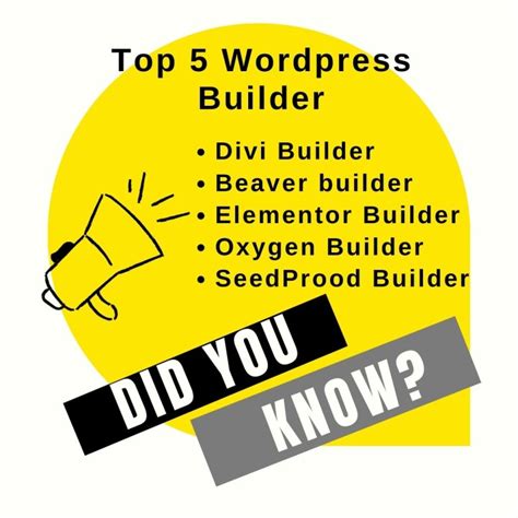 Top 5 Wordpress Builder
