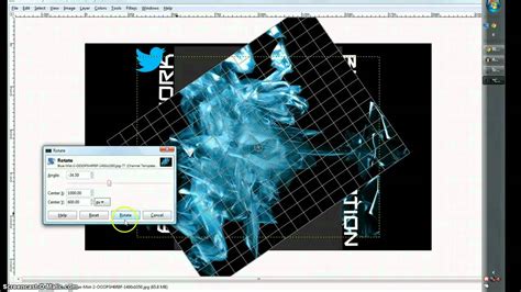 How To Create A Pro Youtube Background In Gimp 2012 Layout Youtube