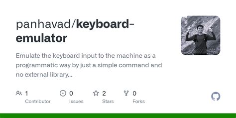 Github Panhavadkeyboard Emulator Emulate The Keyboard Input To The Machine As A Programmatic