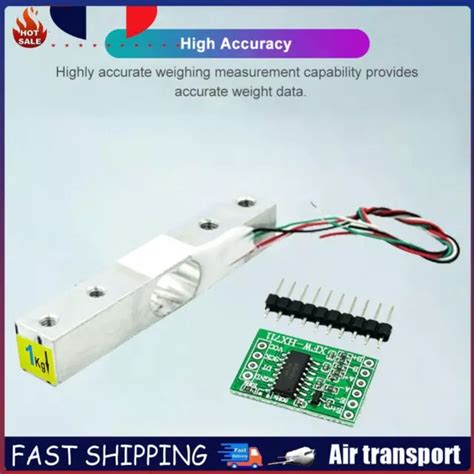 Hx711 Weight Sensor Module 1kg Load Cell For Microcontroller Hx711 And 1kg Eur 4 56