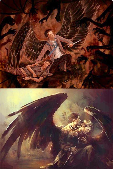 Cas Fanart Cas And Dean Fan Art Cas And Dean Wallpaper Supernatural