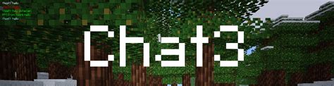 [mod] enhanced chat [chat3] luanti forums