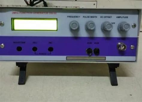 Function Generators MICROCONTROLLER BASED FUNCTION GENERATOR Mhz Manufacturer From Bengaluru