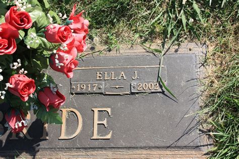 Ella Mcbride 1917 2002 Find A Grave Memorial