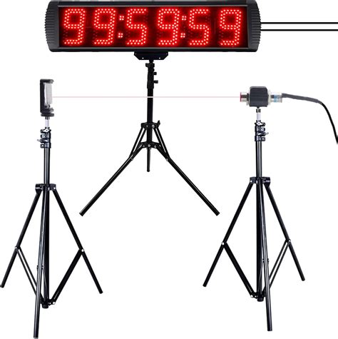 Ganxin Wired Laser Timer With Led Stopwatch For Training And Racing In