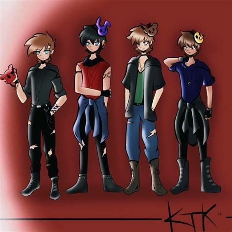 Fnaf 4 Tormentors Anime Fnaf Fnaf Art Fnaf