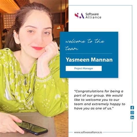 Software Alliance On Linkedin Welcometotheteam Projectmanager