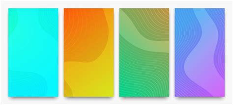Modern Colorful Gradient Background With Wave Lines 46004254 Vector Art At Vecteezy