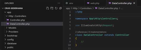 mengambil dan menampilkan data dari mysql dengan laravel 11 php v8 2 4