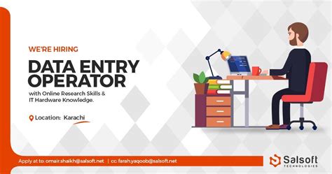 Salsoft Technologies Pvt Ltd On Linkedin Were Hiring Data Entry
