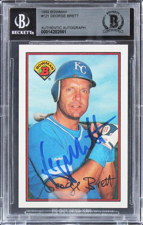 George Brett Autographed Memorabilia Signed Photo Jersey