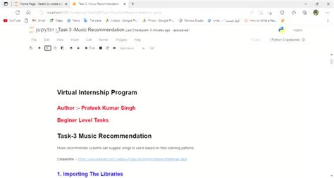 prateek kumar singh on linkedin task3 letsgrowmore letsgrowmore