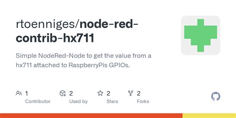 GitHub Rtoenniges Node Red Contrib Hx Simple NodeRed Node To Get The Value From A Hx