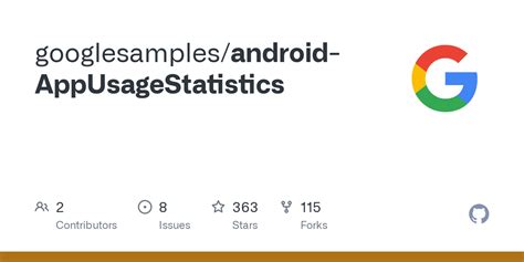 GitHub Googlesamples Android AppUsageStatistics