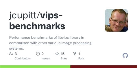 github jcupitt vips benchmarks perfomance benchmarks of libvips library in comparison with