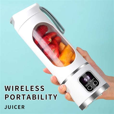 450ml Rechargeable Portable Juicer Fresh Juice Anywhere