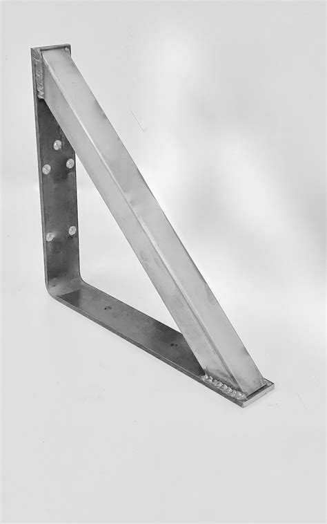 Triangle Shelf Bracket Set Of 2 Shelf Bracket Steel Etsy