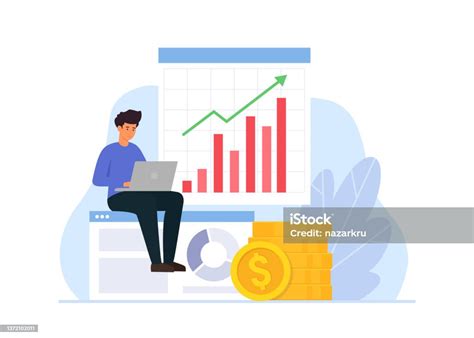 비즈니스 분석가 재무 데이터 분석 재무 보고서를 분석하는 고문 증권 시장과 거래소에 대한 스톡 벡터 아트 및 기타 이미지 증권 시장과 거래소 금융 투자 Istock